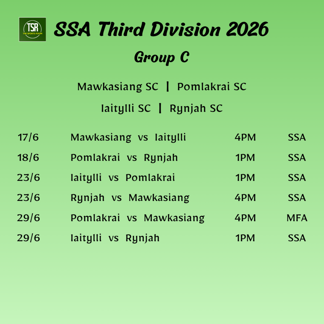 SSA’s Third Division 2026 to begin on 16th June | The Sports Room